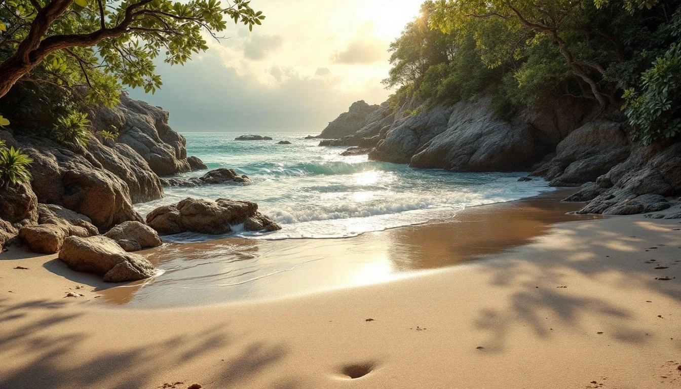 Plage de la Baie des Nations : Criques et Balades Iodées